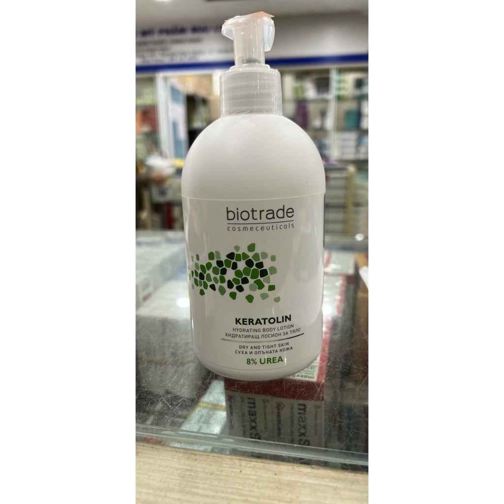 Biotrade KERATOLIN HYDRATING BODY LOTION 8% UREA 400ML | Shopee Philippines
