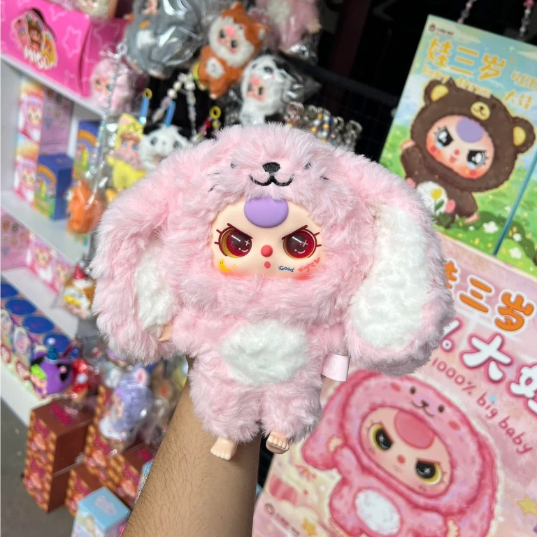 [Available In HCMC] Baby three rabbit V3 blind box guaranteed au-th ...