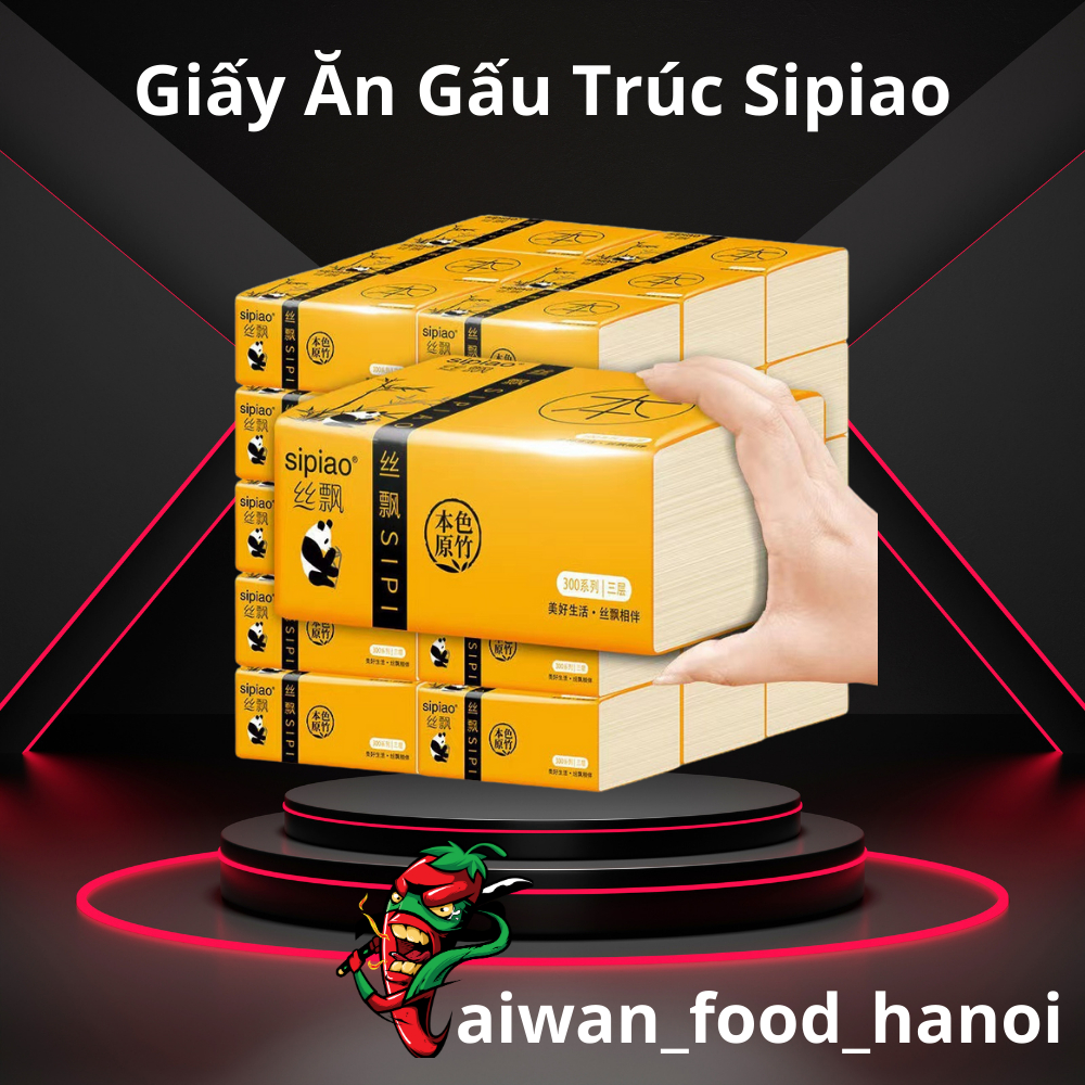 Sipiao Panda Paper - Sipao Panda Napkin Paper 300 Sheets - taiwan_food ...