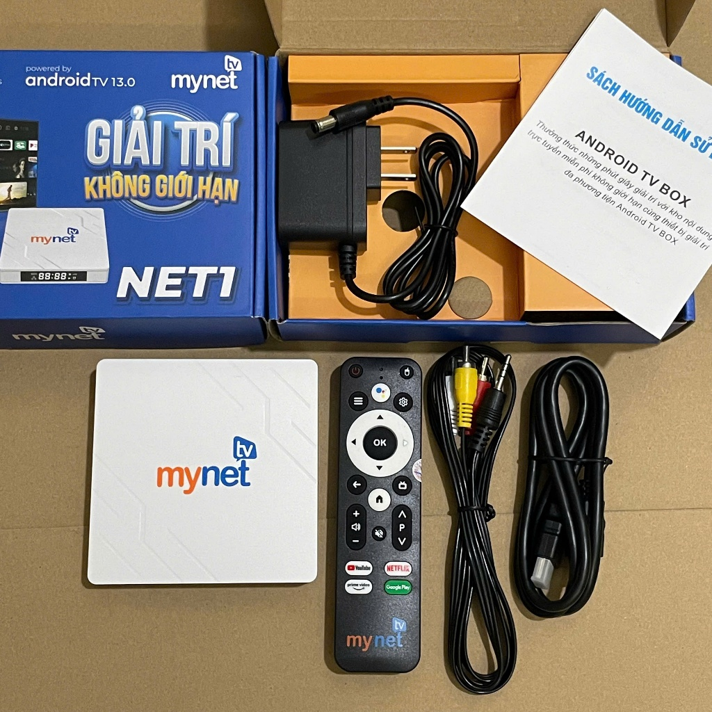 Android TV Box MyTV Net 1 - 4G Ram, 32G Rom - Voice Control, Watch TV ...