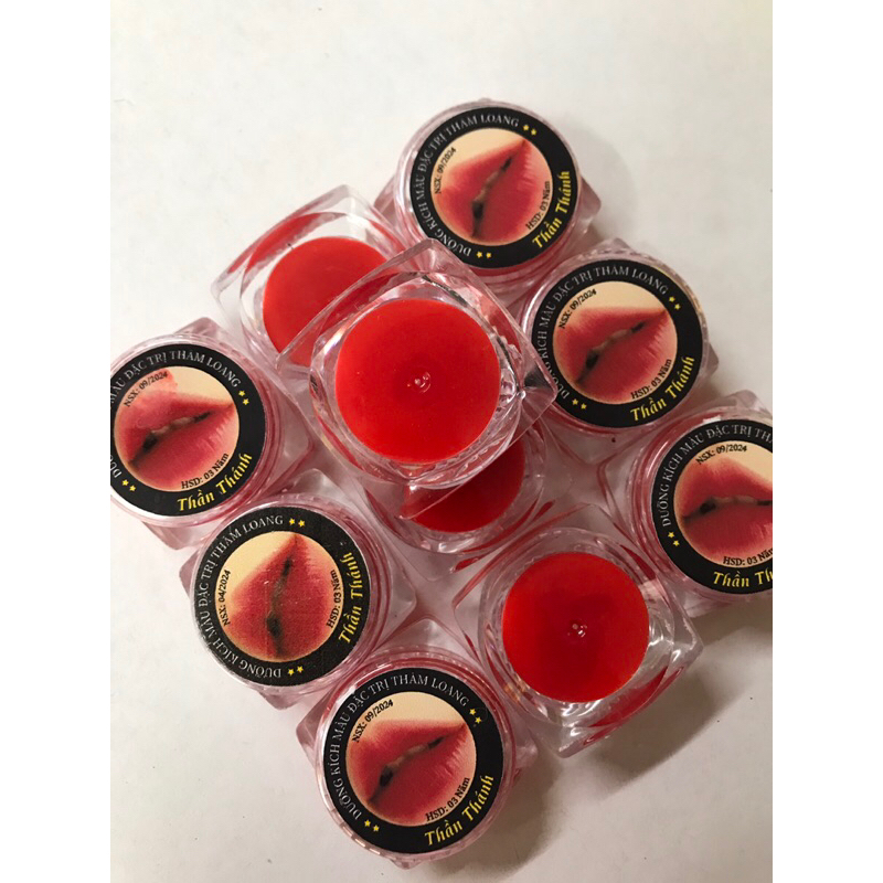 Gac stimulating lip balm in ORANGE RED + FRESH RED, moisturizes lips ...