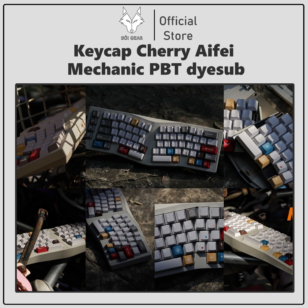 [HN - Hcm EXPRESS] Mechanical keyboard button set | Keycap Cherry Aifei ...
