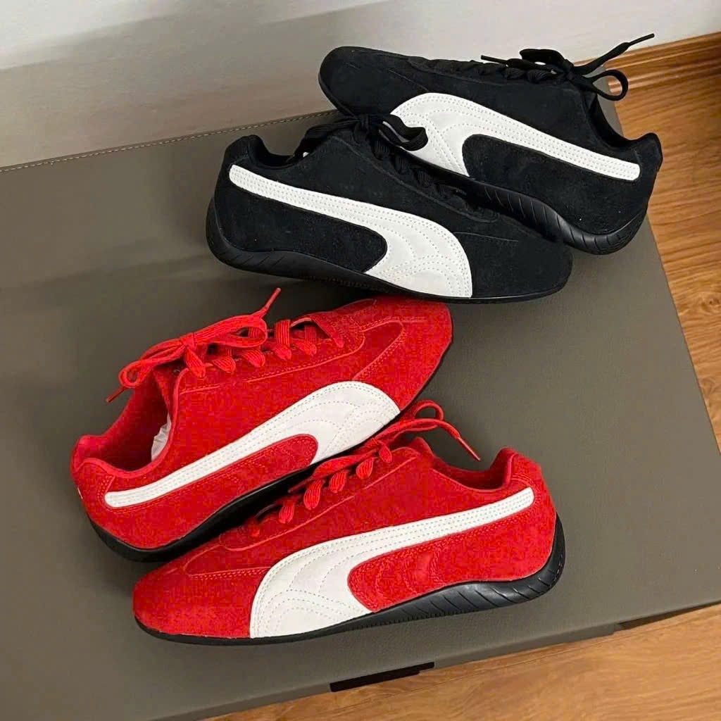 Speed Cat OG Shoes for Men and Women 2 Fashionable Black and Red Colors ...