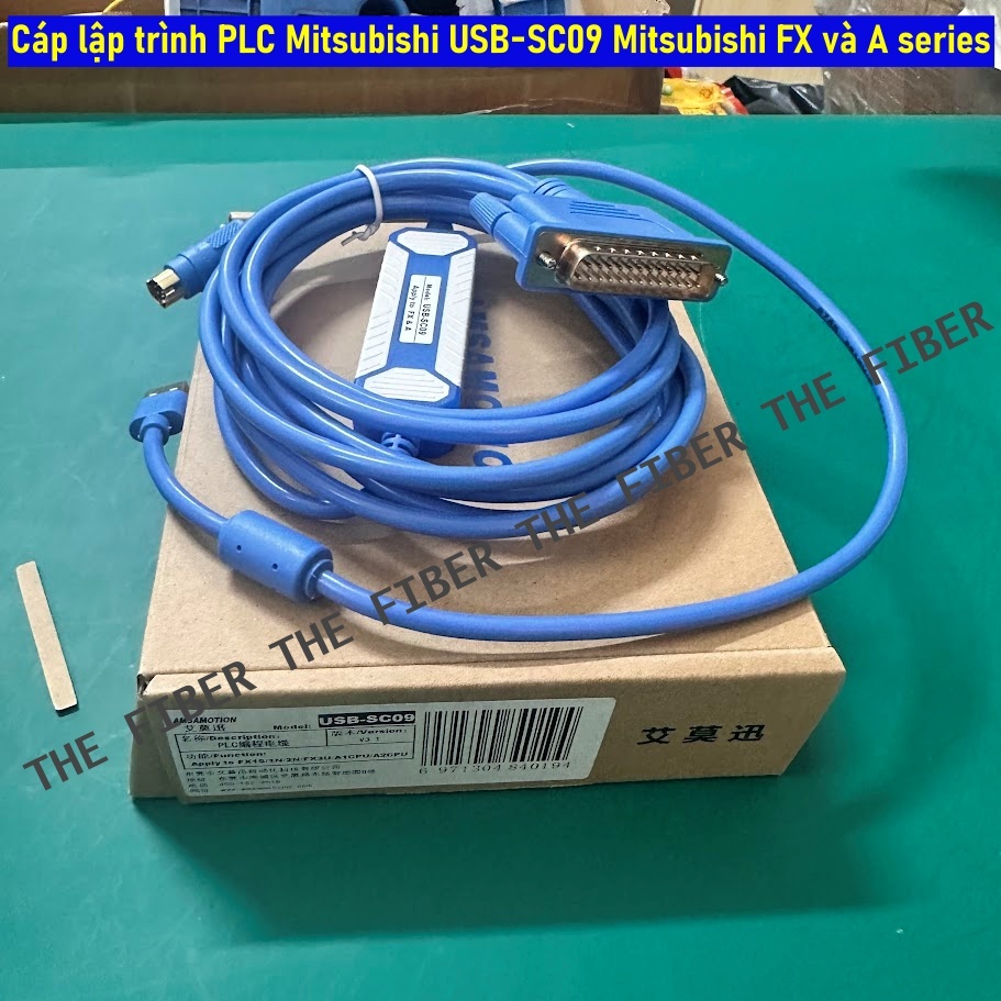 Mitsubishi PLC programming cable USB-SC09 Mitsubishi FX and A series ...