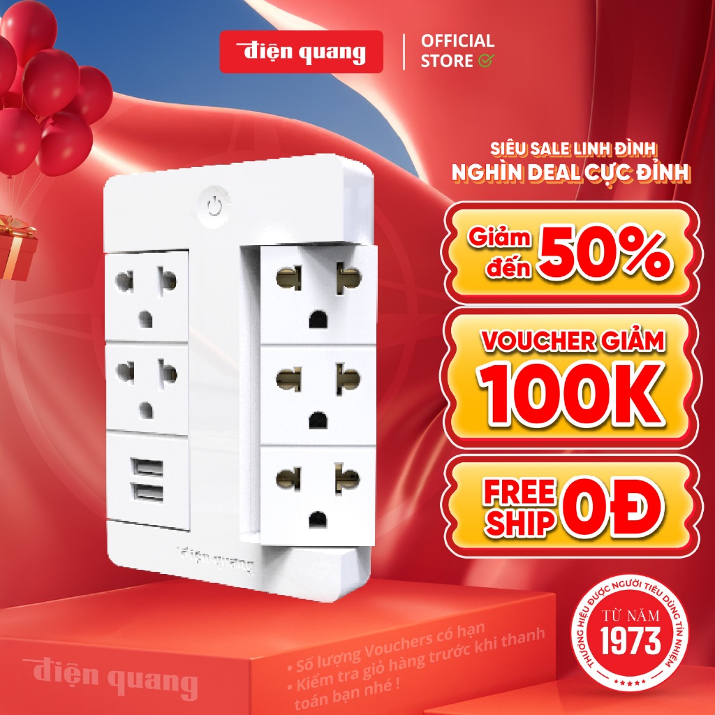 Apollo DQ SPS1.1 05 USB WiFi Smart 90 Rotating Socket, 5-hole 3-pin ...