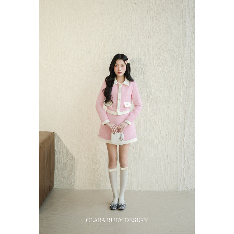 Clara RUBY- lotus petal pink evening gown set | Shopee Philippines