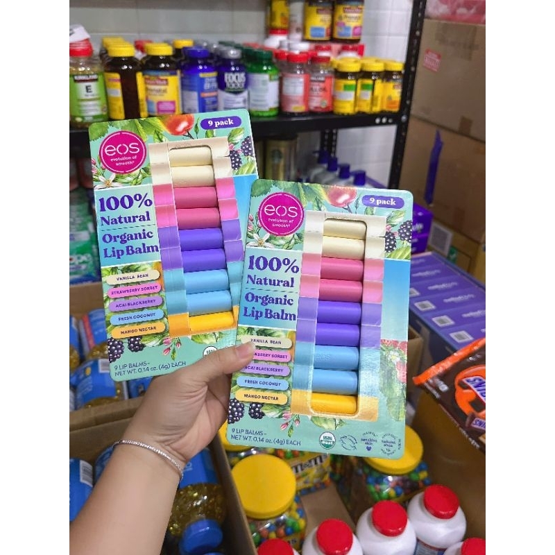 Eos Stick Lip Balm - 9 sticks | Shopee Philippines