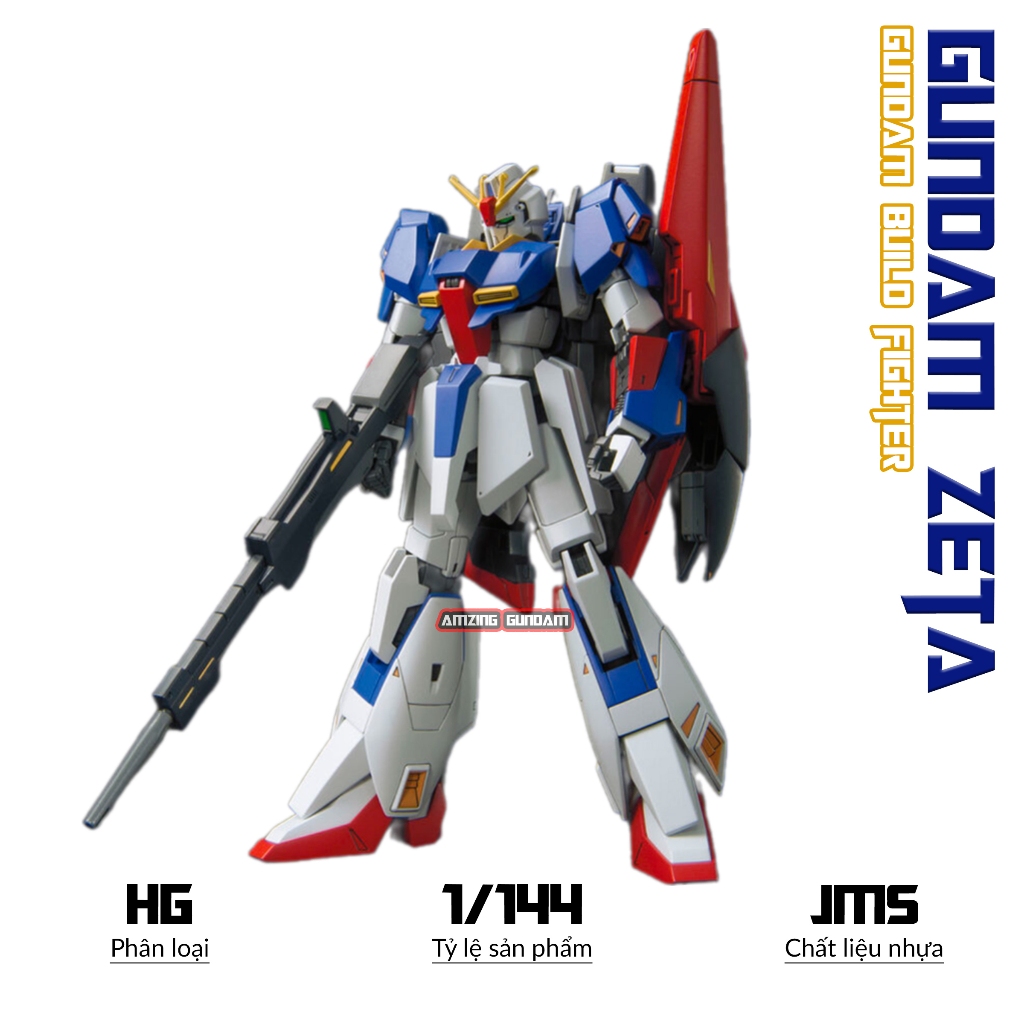Hg Zeta Gundam Model, 1/144 Gundam, Assembled Plastic Toy | Shopee Philippines