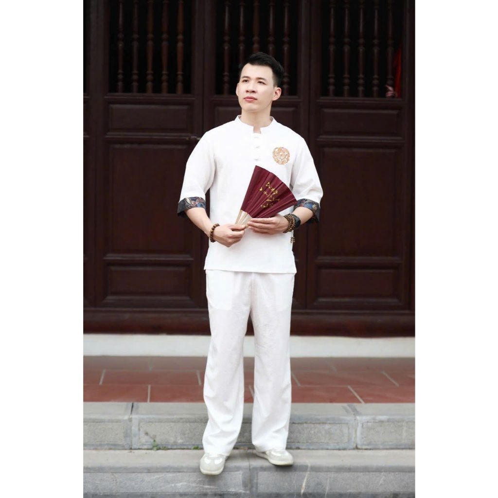 High-class Men's Dharma Dress for Going to the Temple, Elegant and ...