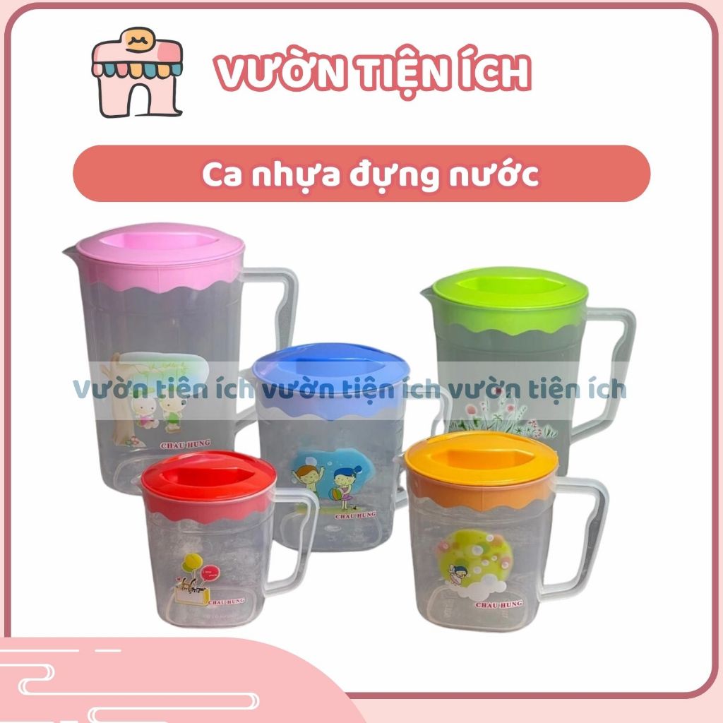 Chau Hung plastic water mug with capacity of 0.5L - 2.3L in many colors ...