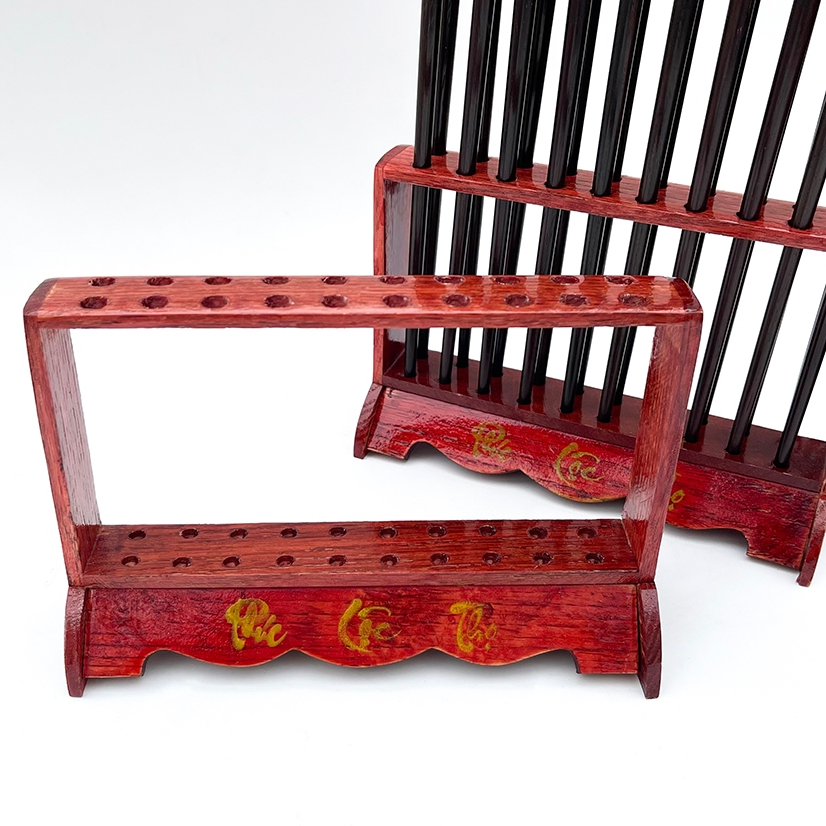 Altar chopsticks rack made of rosewood or other wood inlaid with ...