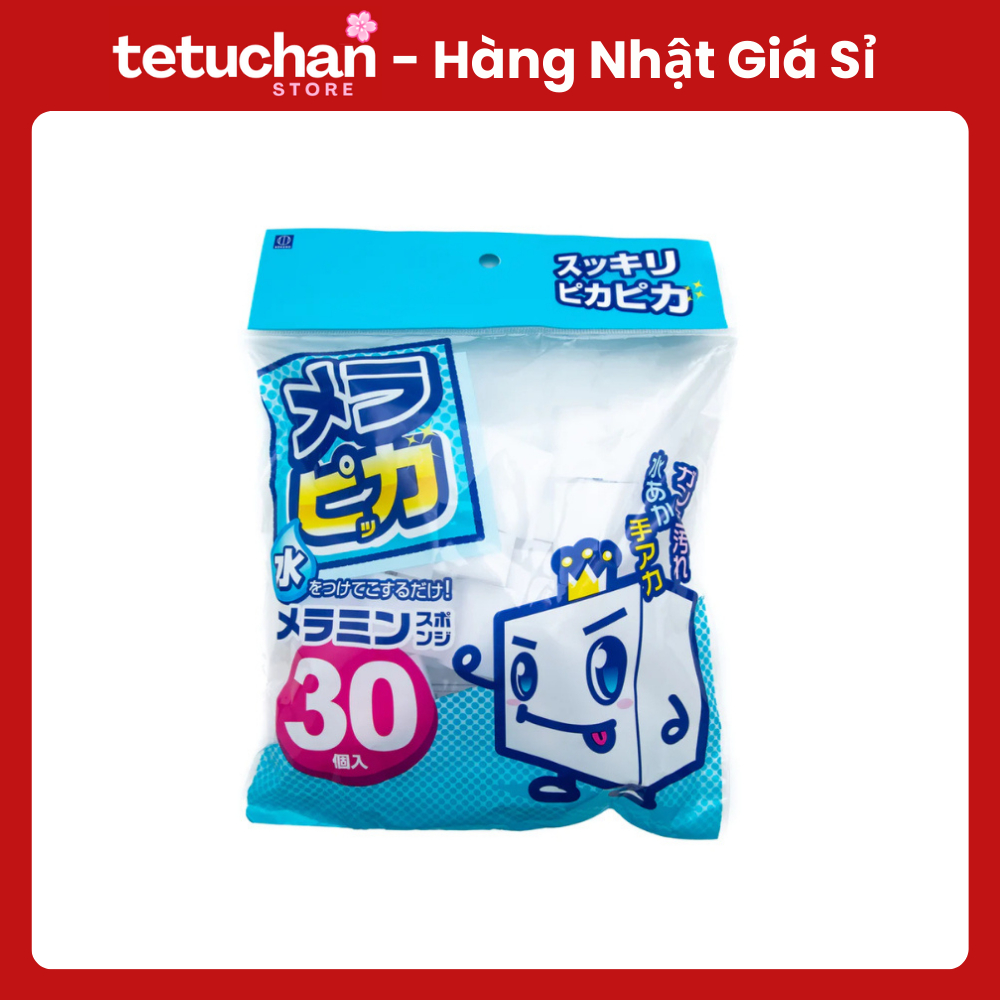 Set of 30 premium Melamine Kokubo cleaning sponges to remove stubborn ...