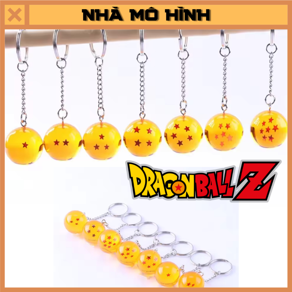 Dragon Ball keychain, complete set from 1 star to 7 stars (Dragon Ball ...