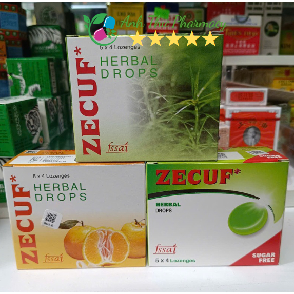 Zecuf Candy Lozenges With or Without Sugar Effectively Relieve Coughs ...