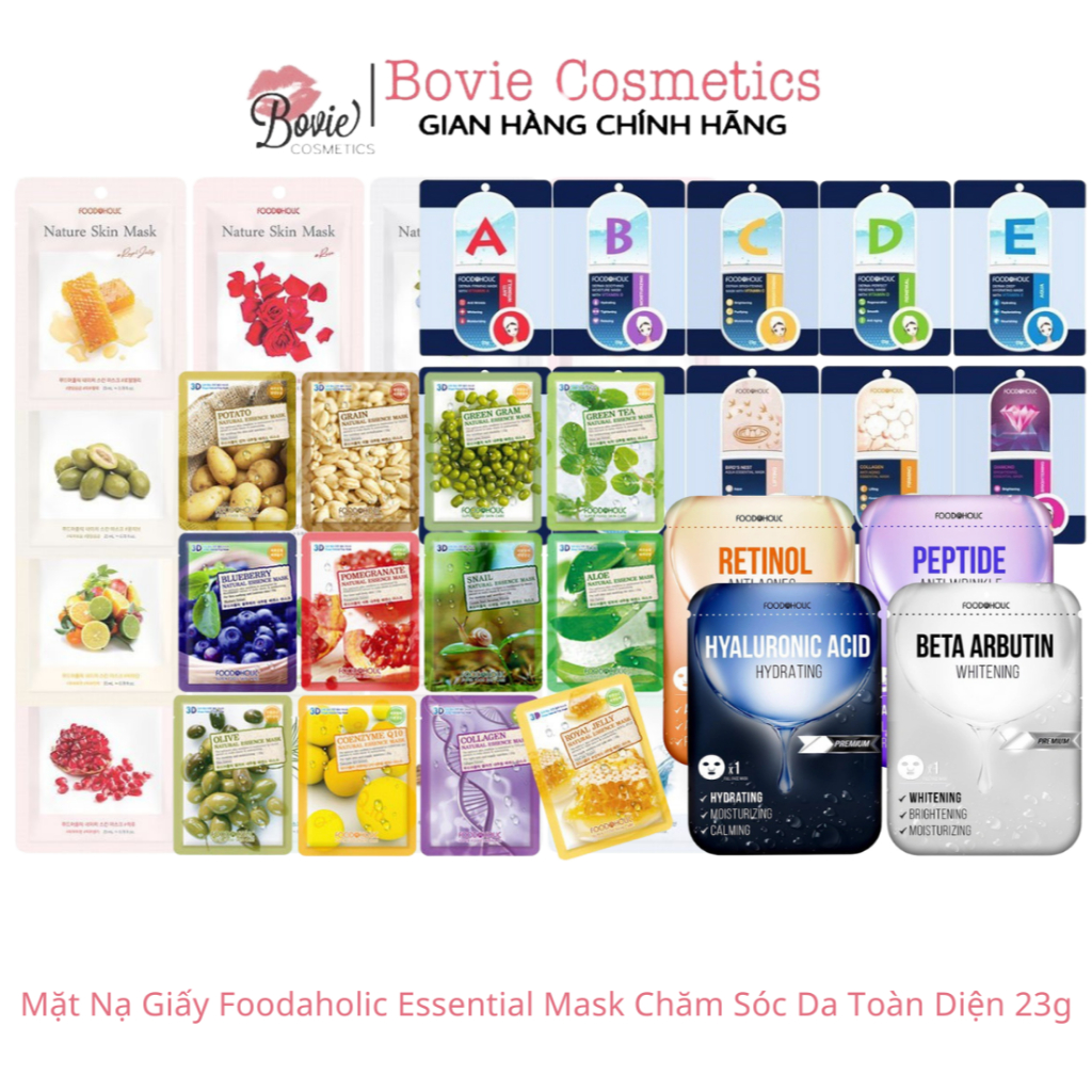 Foodaholic Essential Mask Comprehensive Skin Care 23g | Shopee Philippines