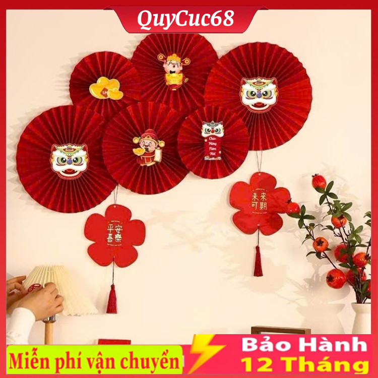 Paper fans set of 6, decorating events, homes, festivals, CNY, many ...