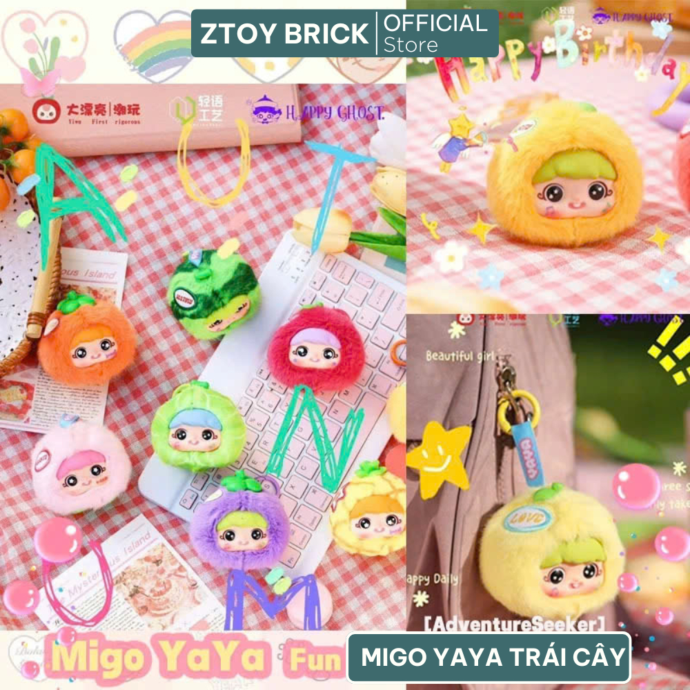 Yaya Luxury Fruit / BLIND BOX yaya Fruit - Baby Three migo yaya Fruit ...