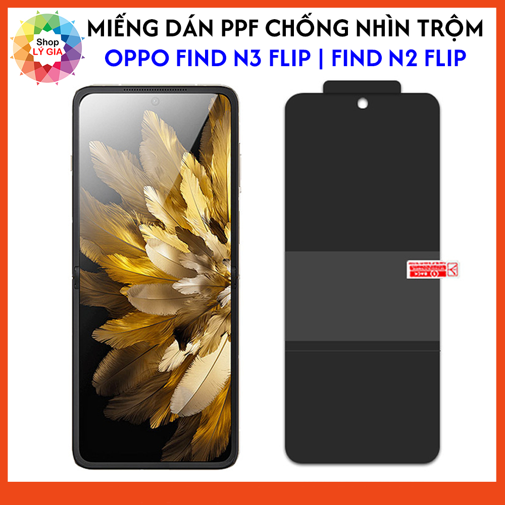 Anti-peeping sticker for OPPO Find N3 Flip / Find N2 Flip (with cloth ...