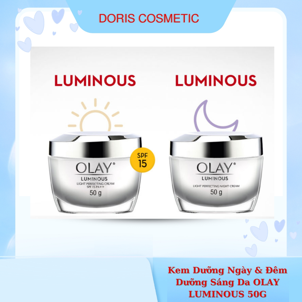 Olay LUMINOUS Day & Night Moisturizing Cream 50G - Doris Cosmetics ...