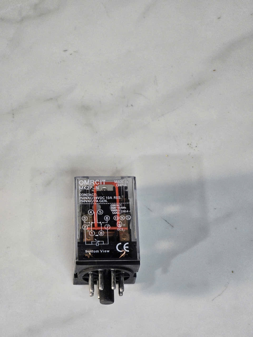 High load current 220v 8-pin round intermediate relay | Shopee Philippines