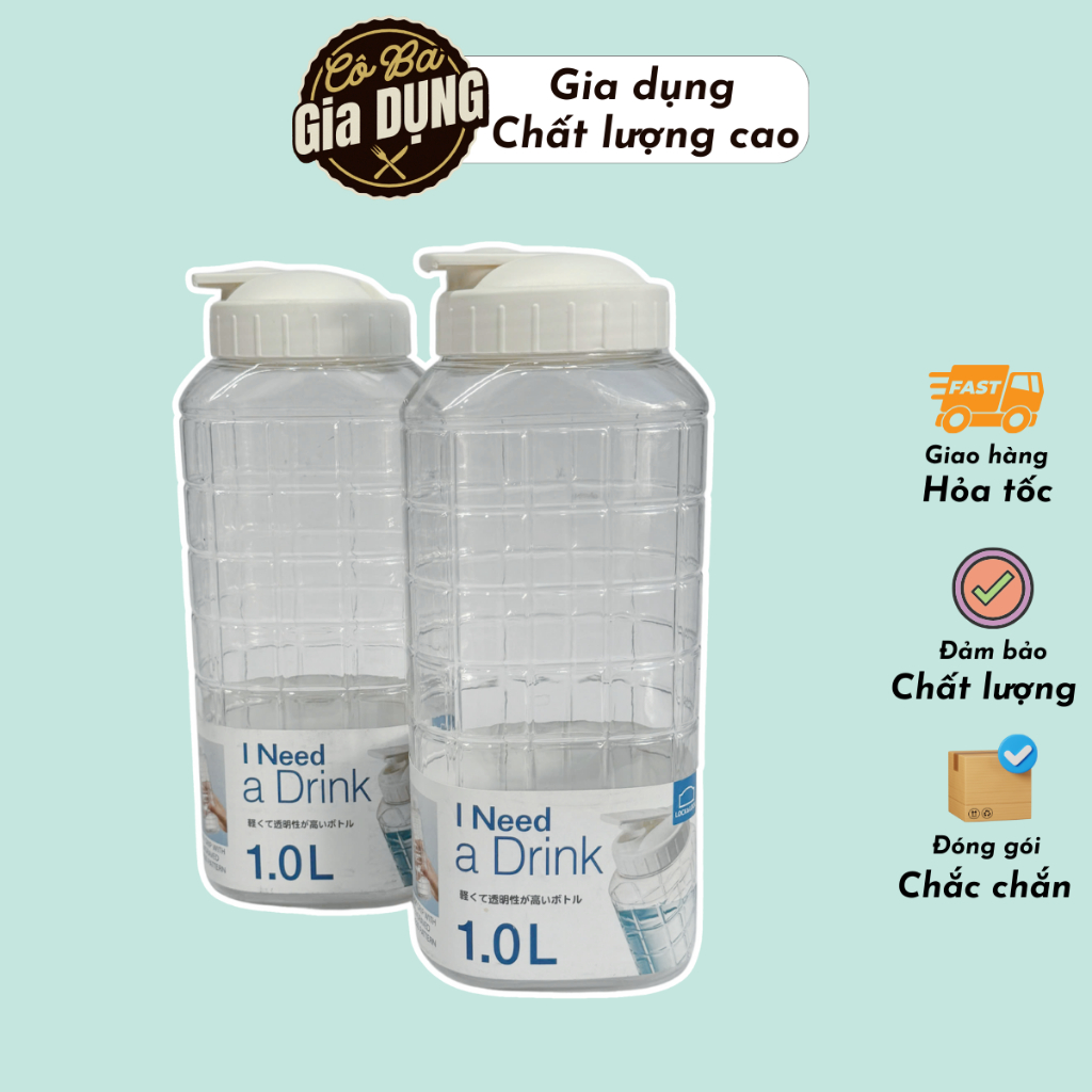 1 liter plastic water bottle Lock&Lock | Shopee Philippines