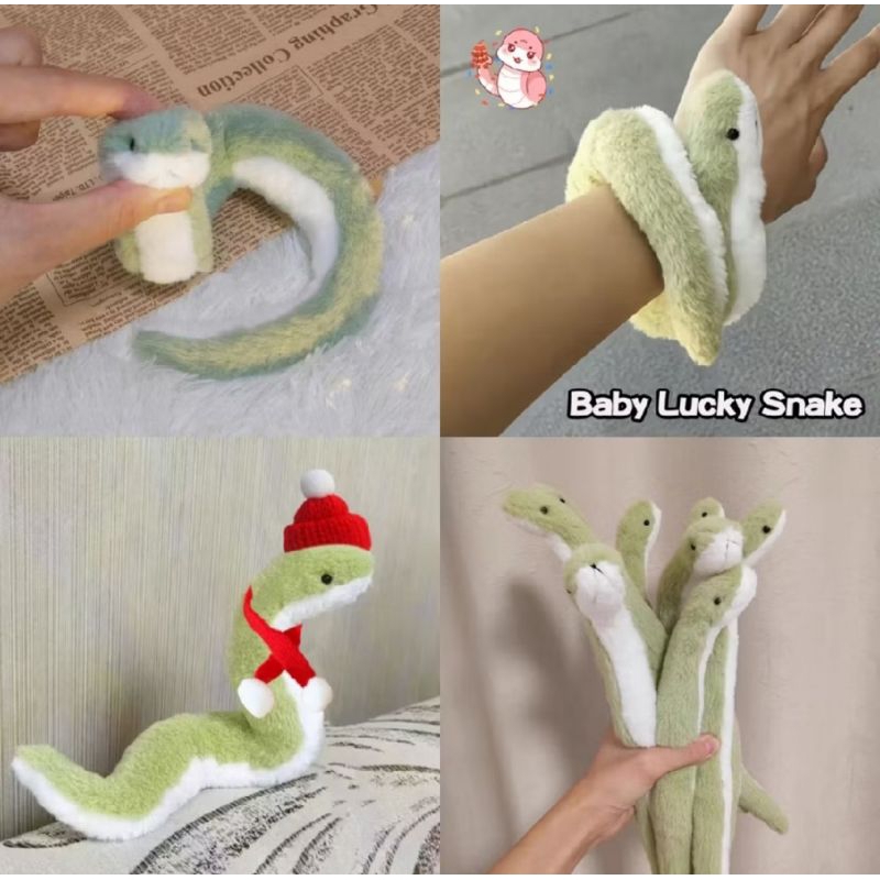 Lovely 2025 Snake Mascot Teddy Bear | Shopee Philippines