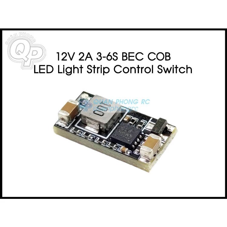 Light Circuit 12V 2A BEC COB LED Light Strip Control Switch 3-6S ...