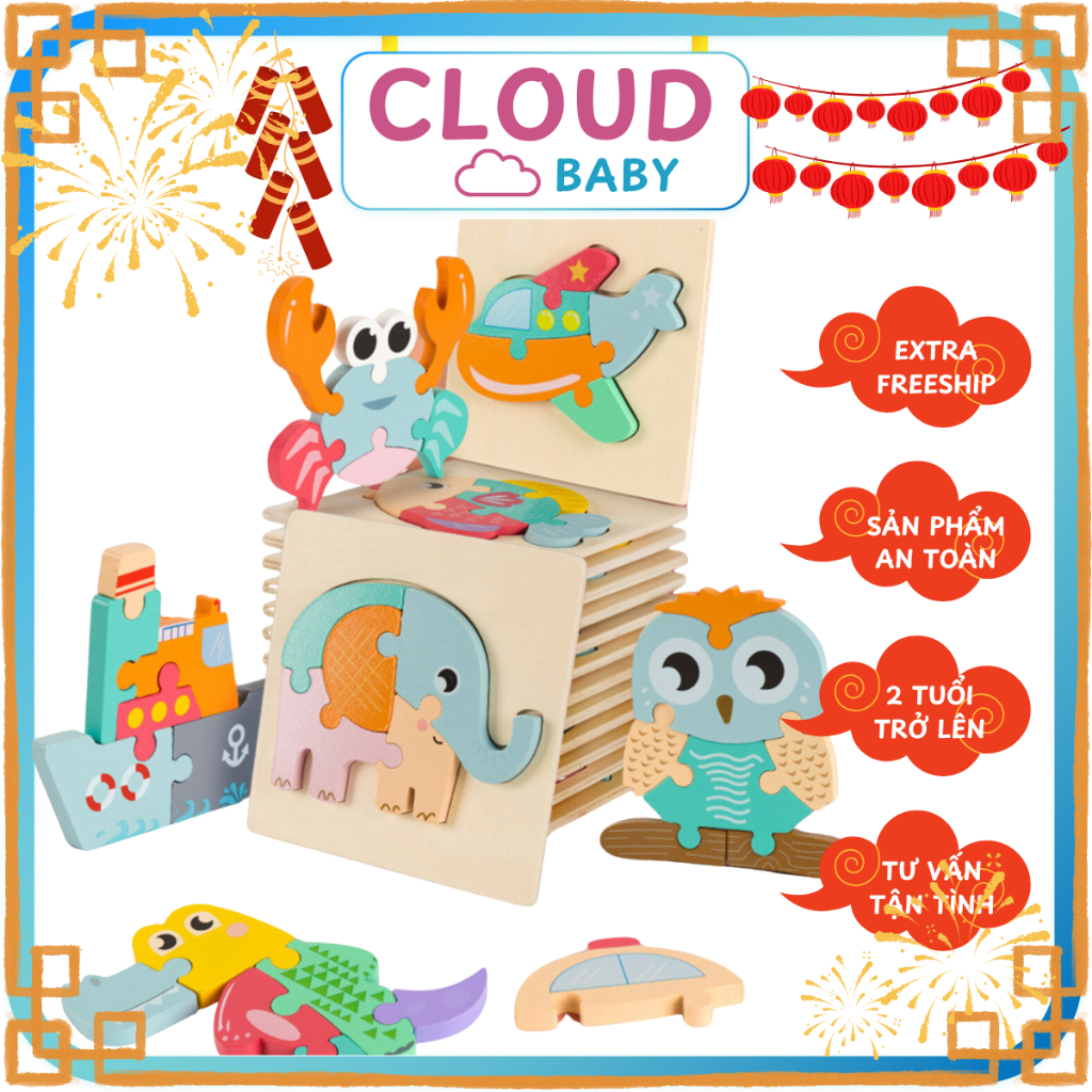 Floating block puzzle toys for children to practice color thinking and ...