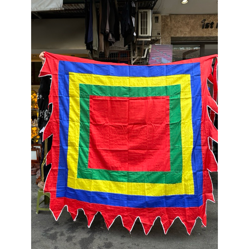 Spirit FLAG 1m50 -2m, FESTIVAL SIZE, HOLY FLAG, extremely beautiful ...