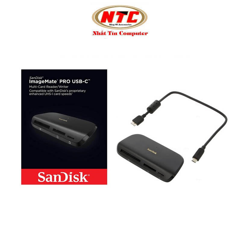 Sandisk SDDR-A631-GNGNN ImageMate Pro OTG typeC memory card reader ...