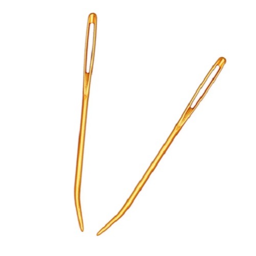 Set of 2 curved nose wool sewing needles | Shopee Philippines