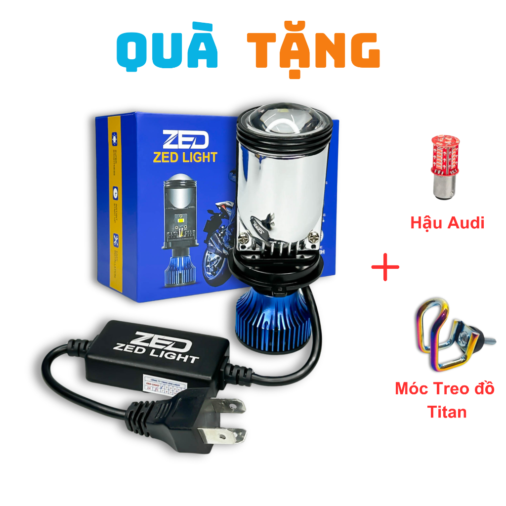 T9 PRO ZED LIGHT Bi-Spherical LED Headlight 12 24V DC 45W Anti-Glare ...