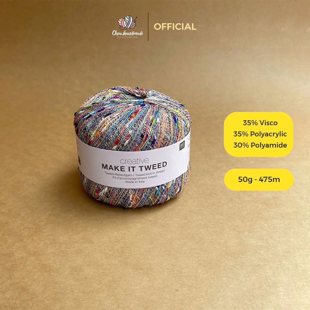 Creative Make It Tweed yarn imported from Rico Design | Shopee Philippines