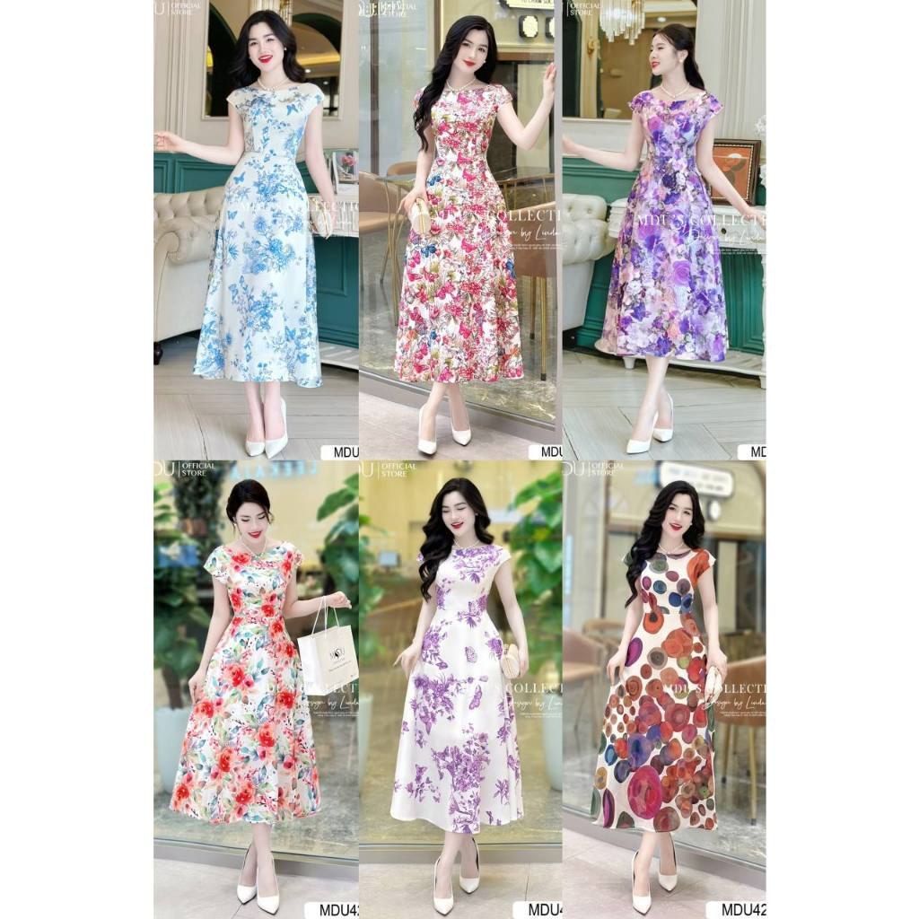 ADELA DESIGN Designer Dress Collection Korean Silk Dress with Eye ...