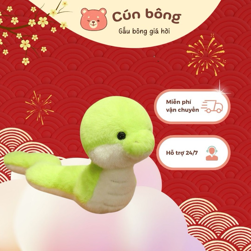 Green Snake Teddy Bear Soft PremiumCNY - Great Price Teddy Bear QC321 ...