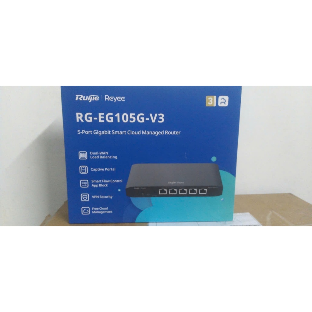 Smart gateway load balancer 100 users, Ruijie RG-EG105G V2 V3 105G ...