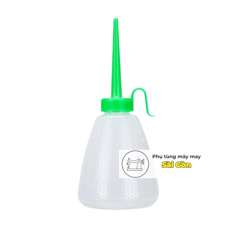 Plastic Sewing Machine Oil Tank with Green Lid 2 Sizes, Large and Small ...