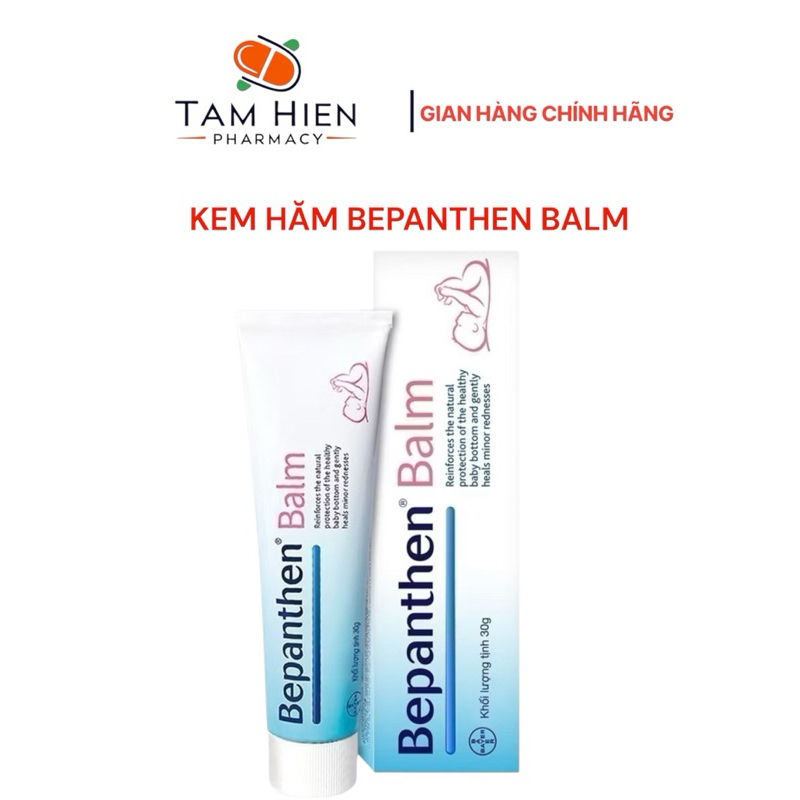 Combo 3Tyb Bepanthen Balm anti-diaper cream 30g, expert in preventing ...