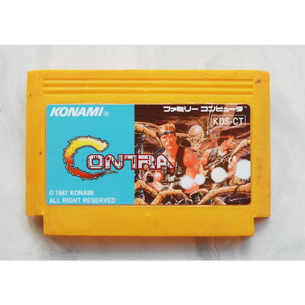 Famicom IC tape in the past Contra | Shopee Philippines