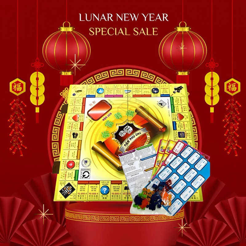 Monopoly Set High Quality Tan Phu Ong Plastic Table Monopoly Monopoly ...