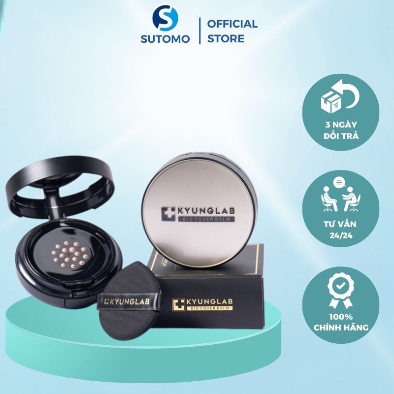 Cushion kyung lab pink and white tone water-resistant, skin-restoring ...