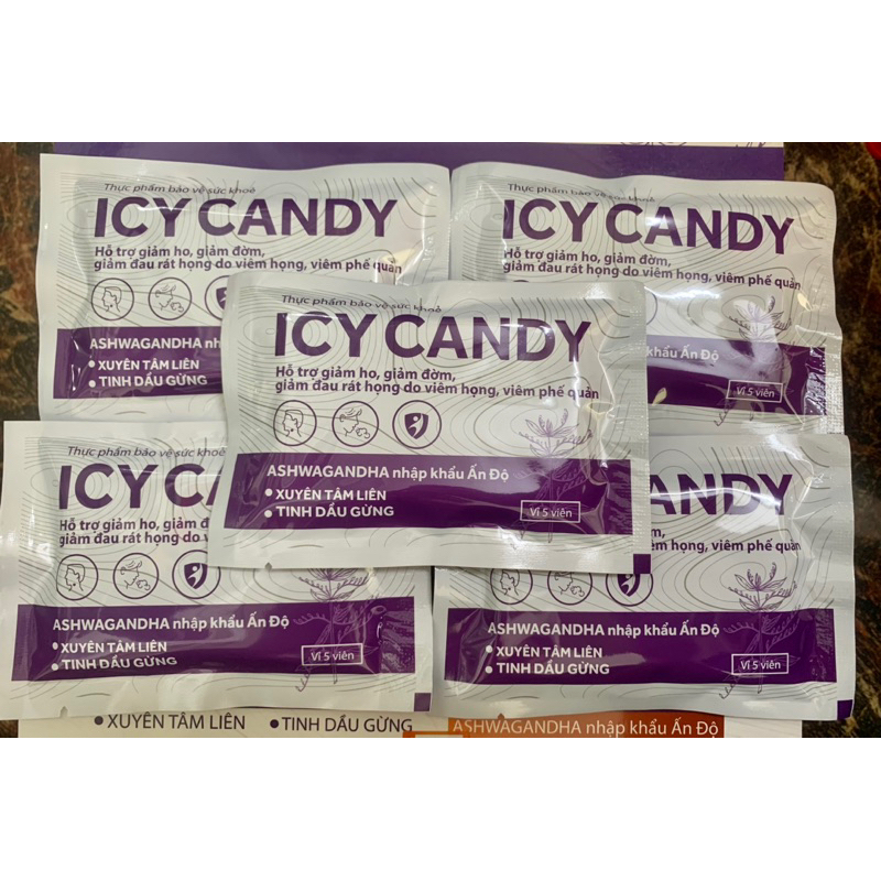 ICY CANDY lozenges relieve cough, reduce phlegm, relieve sore throat ...