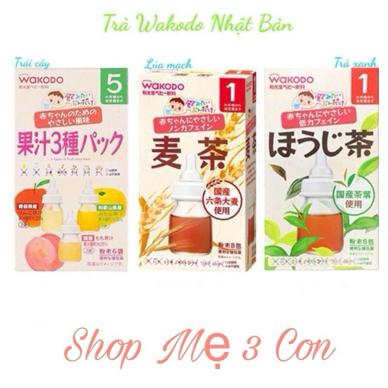 Japanese Wakodo tea for babies, fruit tea, barley tea, electrolyte tea ...