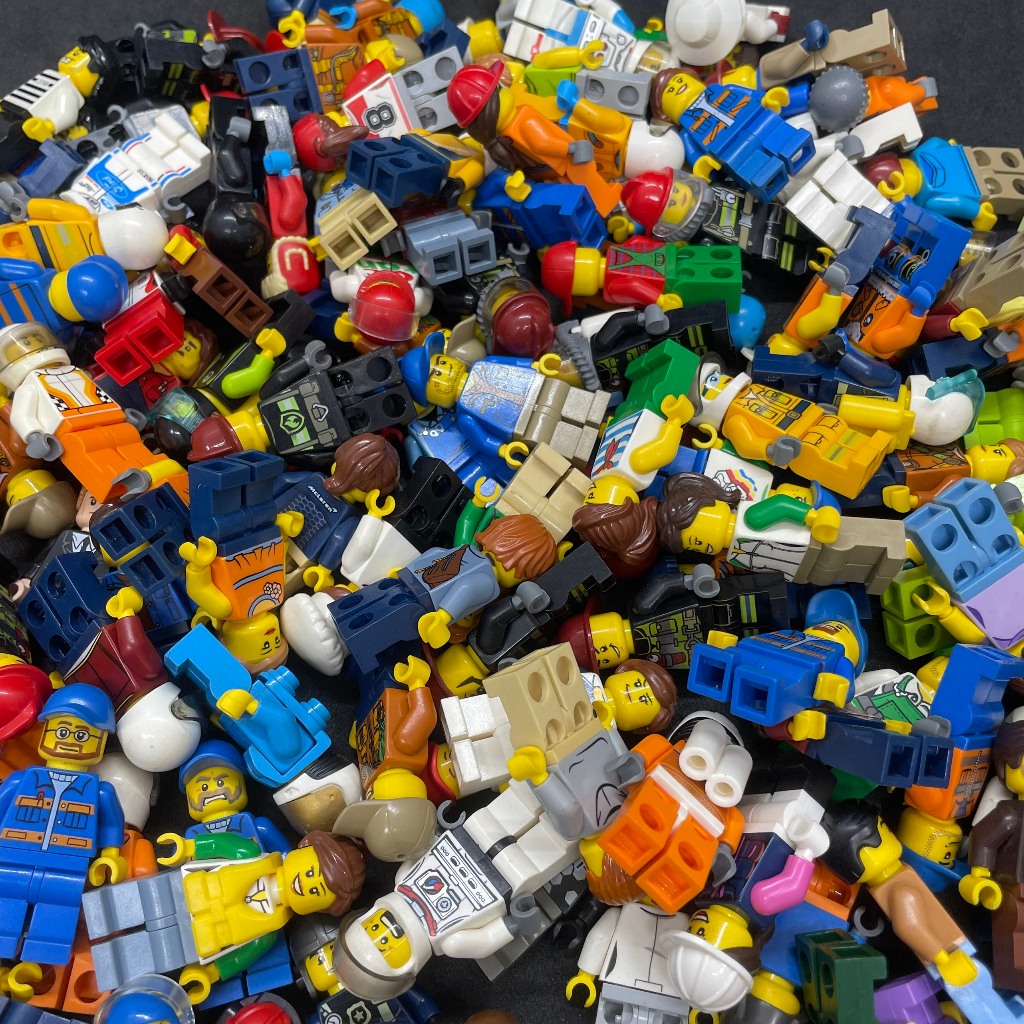 City Character Assembly Toy Combo of 5 Random Minifigures (Used ...