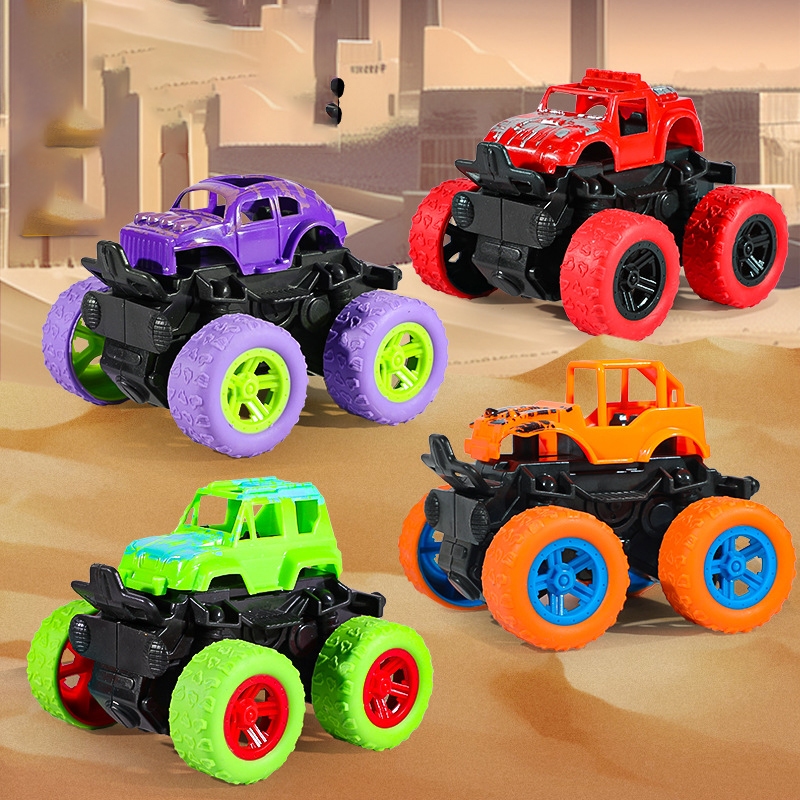 Ankids off-road toy car with big wheels and extremely powerful shock ...