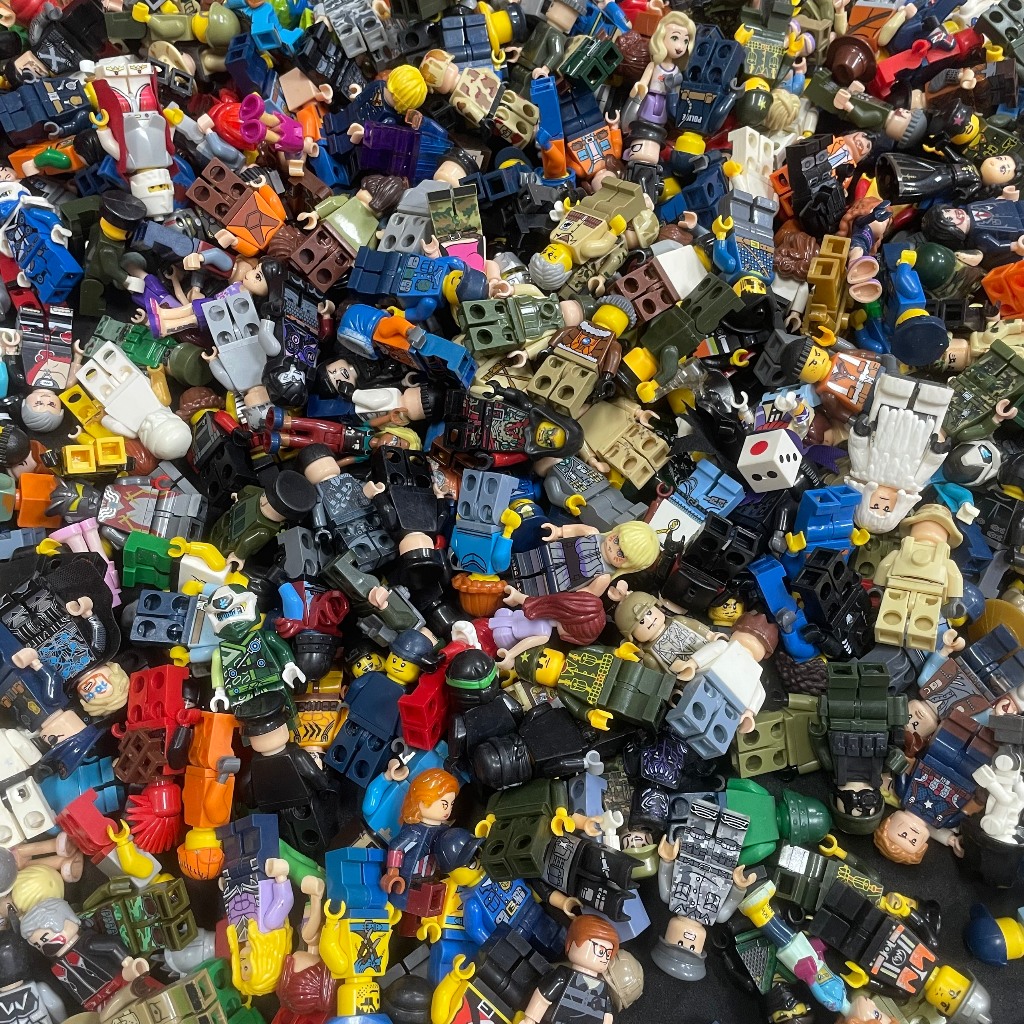 Random 5 Minifigures Combo Model Assembly Toy (Used) | Shopee Philippines