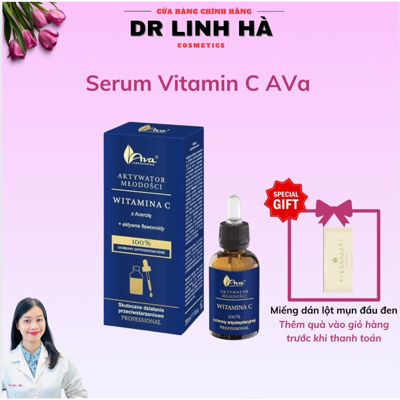 AVA youth activator Vitamin C Serum brightens skin, anti-aging, evens ...