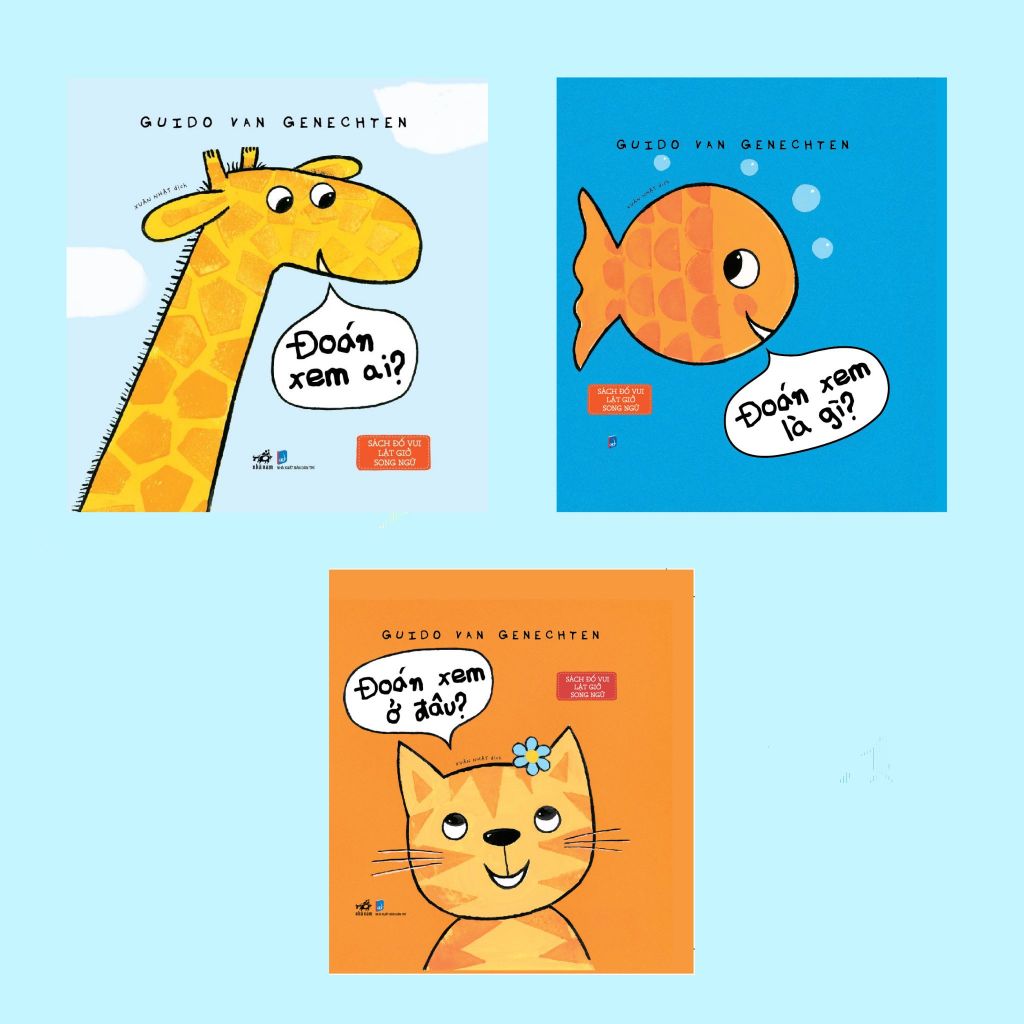 Book - Bilingual flip-flop quiz book series Guess (Nha Nam) | Shopee ...