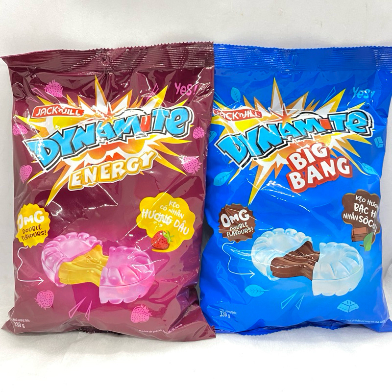 Dynamite Bigbang hard candy package mint flavor with chocolate and ...