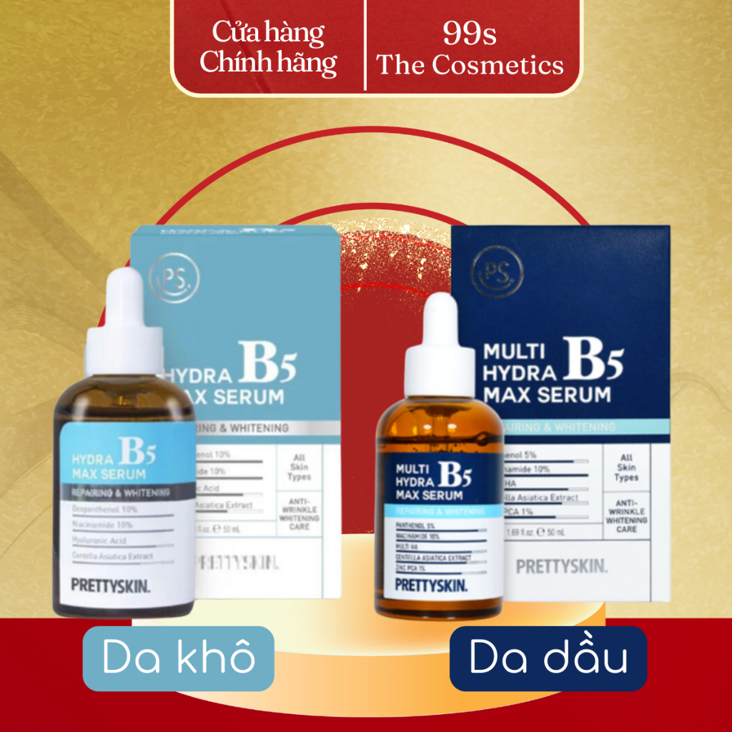 B5 Pretty Skin Hydra B5 Max Serum, Recovery Serum, Moisturizing Serum ...